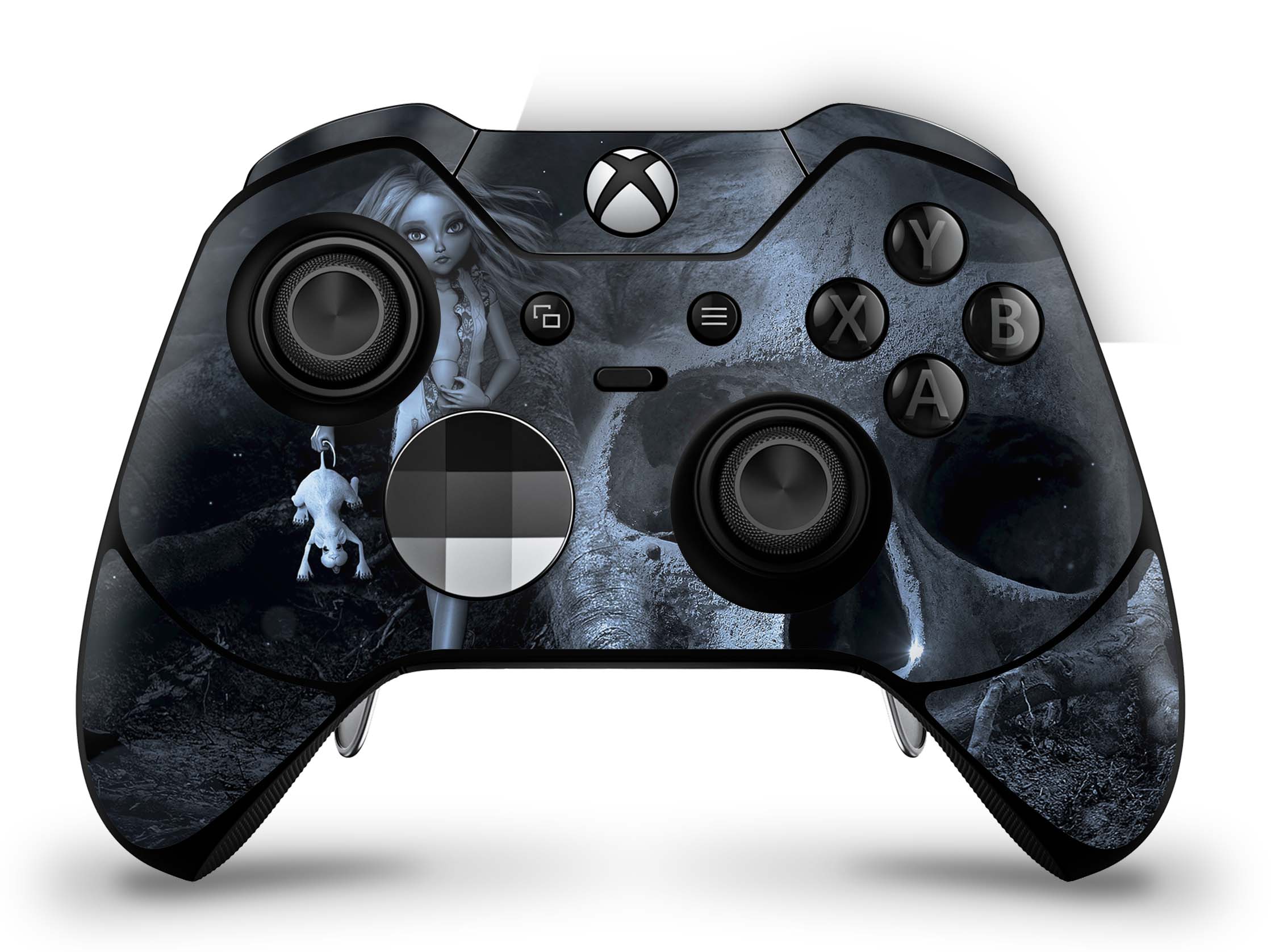 Xbox One Elite Controller Skin Aufkleber Premium Folie skull tree – Skins4u