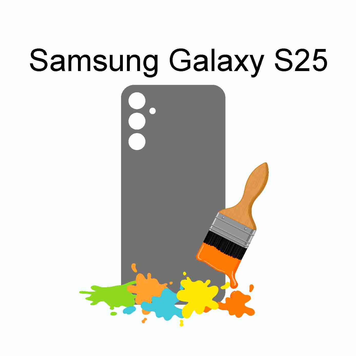 Samsung Galaxy S25 Skins individuell gestalten Aufkleber Design ...