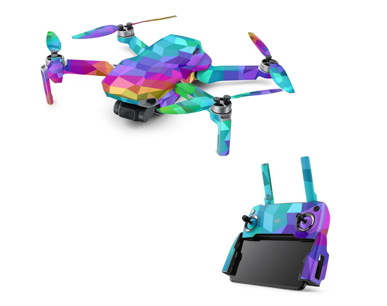 DJI Mavic Mini Serie Skins Mini 2 Mini SE Drohnen Aufkleber Set Cruo ...